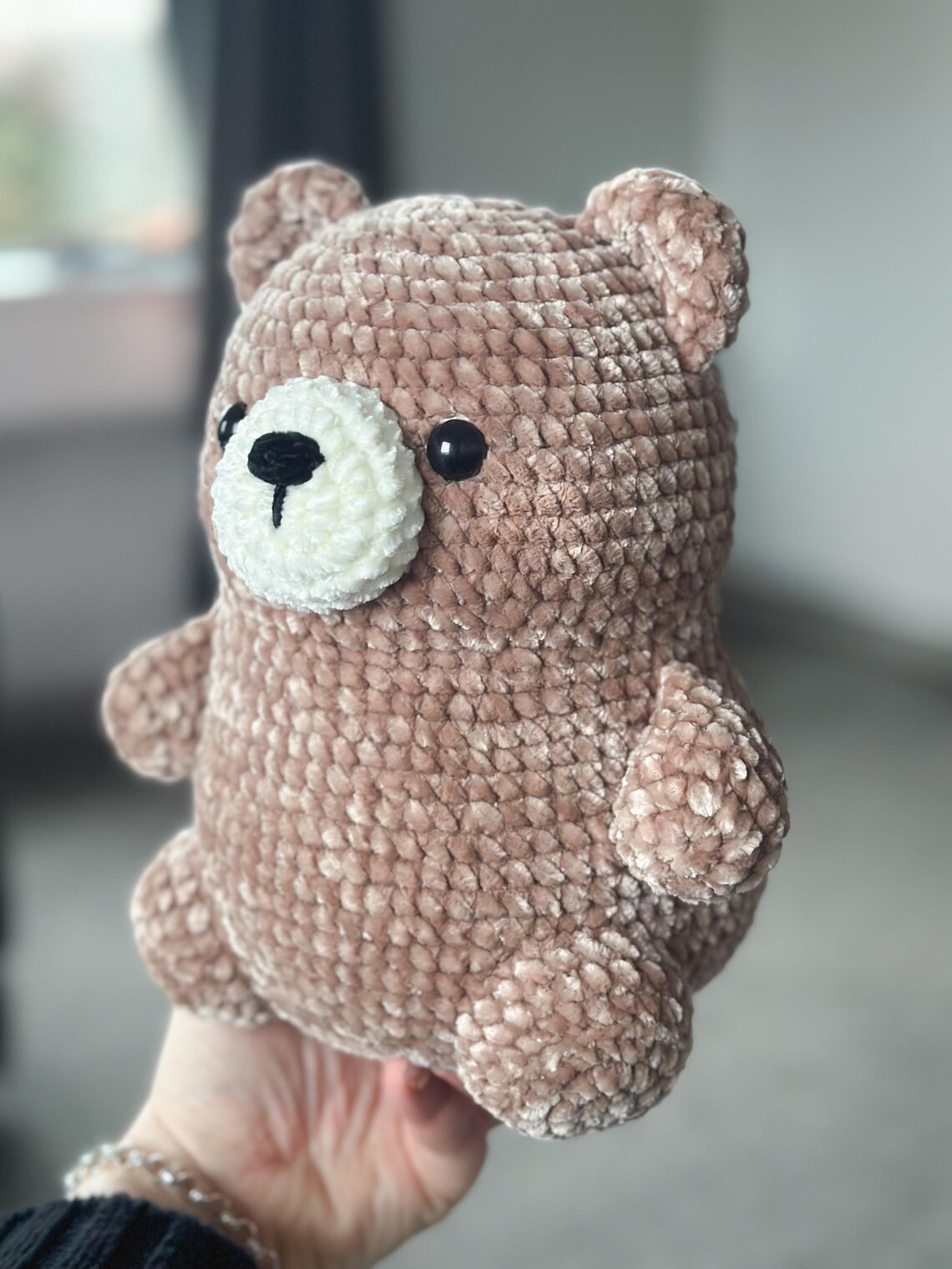 Digital File - Chubby Bear - Teddy Bear - Crochet Pattern - English ...
