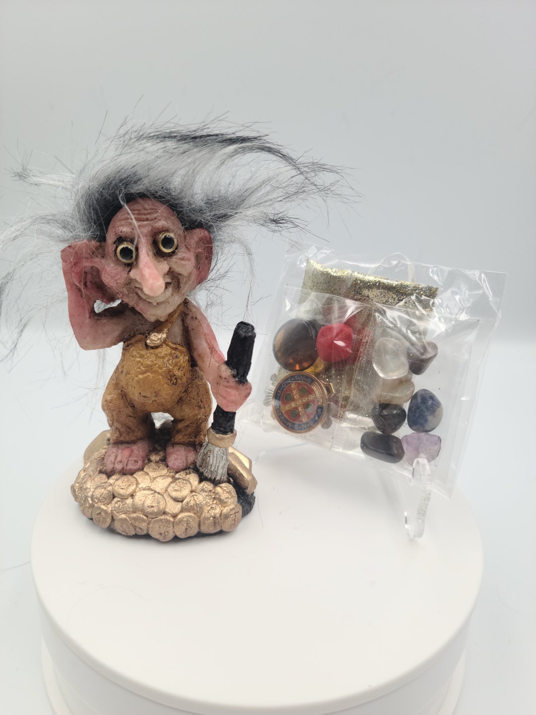 Duende / Troll (bad Luck Be Gone) Ritualized - Size 4" - Etsy