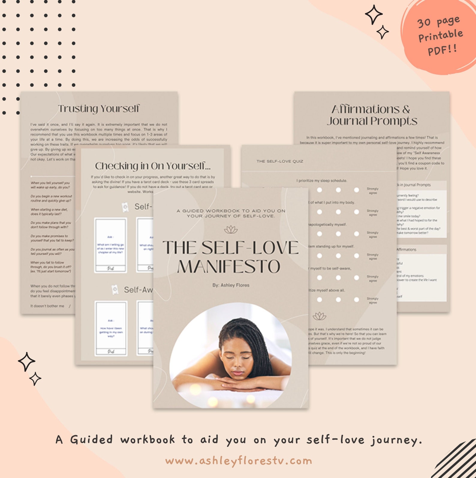 Self-love Guided Workbook! (printable) - Etsy