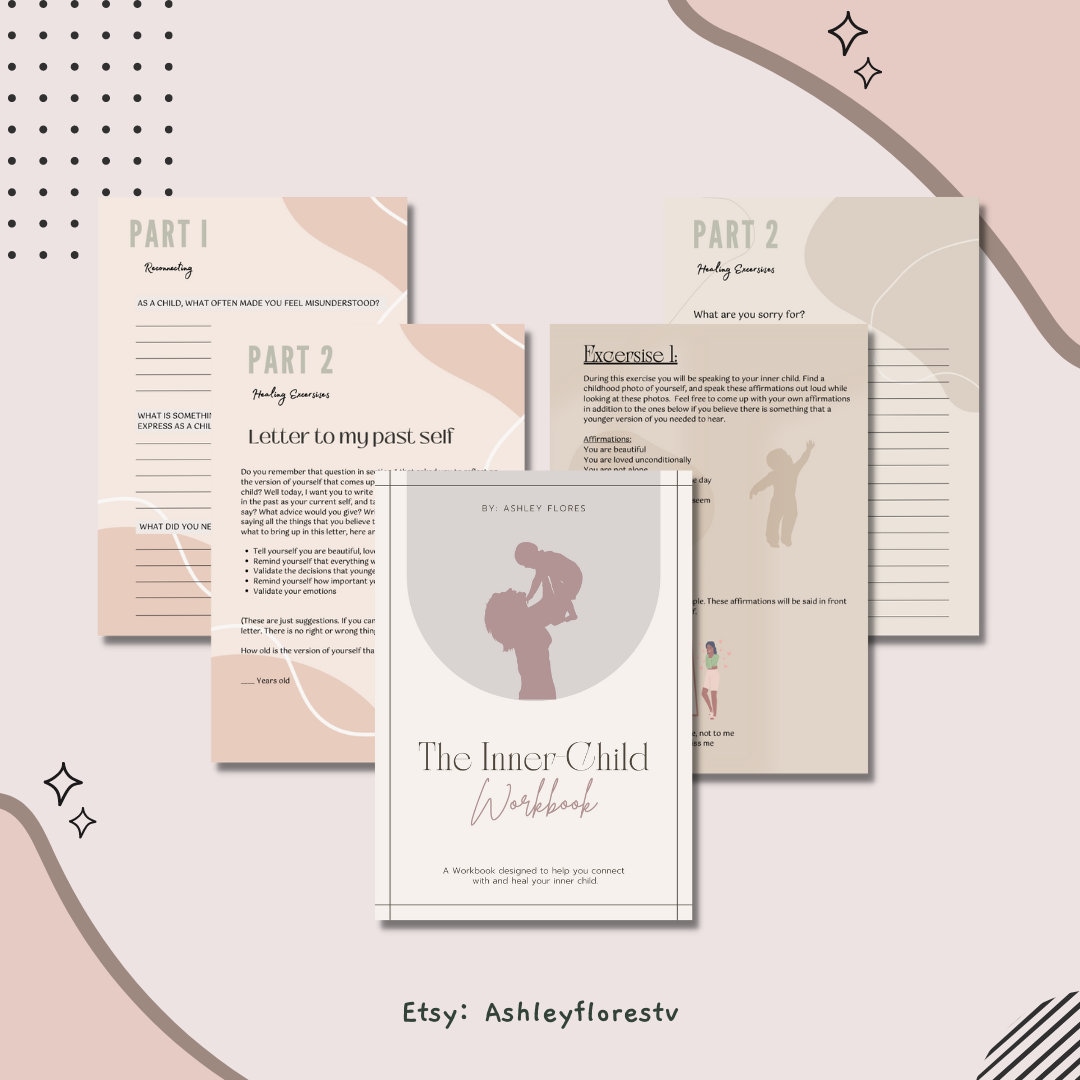 Inner-child Healing Workbook (prompts, Activities, Affirmations and ...