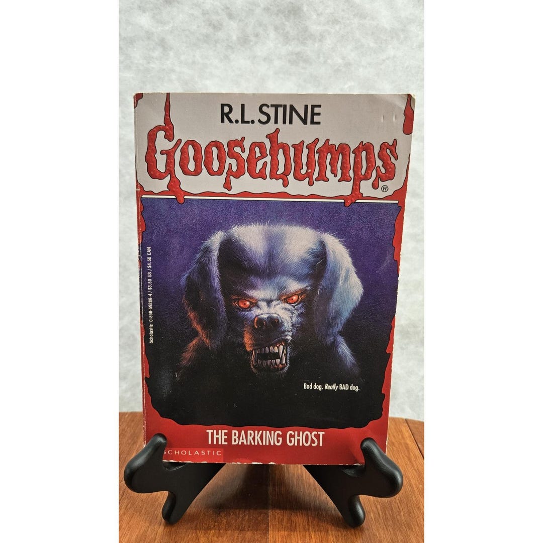 Goosebumps the Barking Ghost R.L. Stine Horror Book Childrens ...