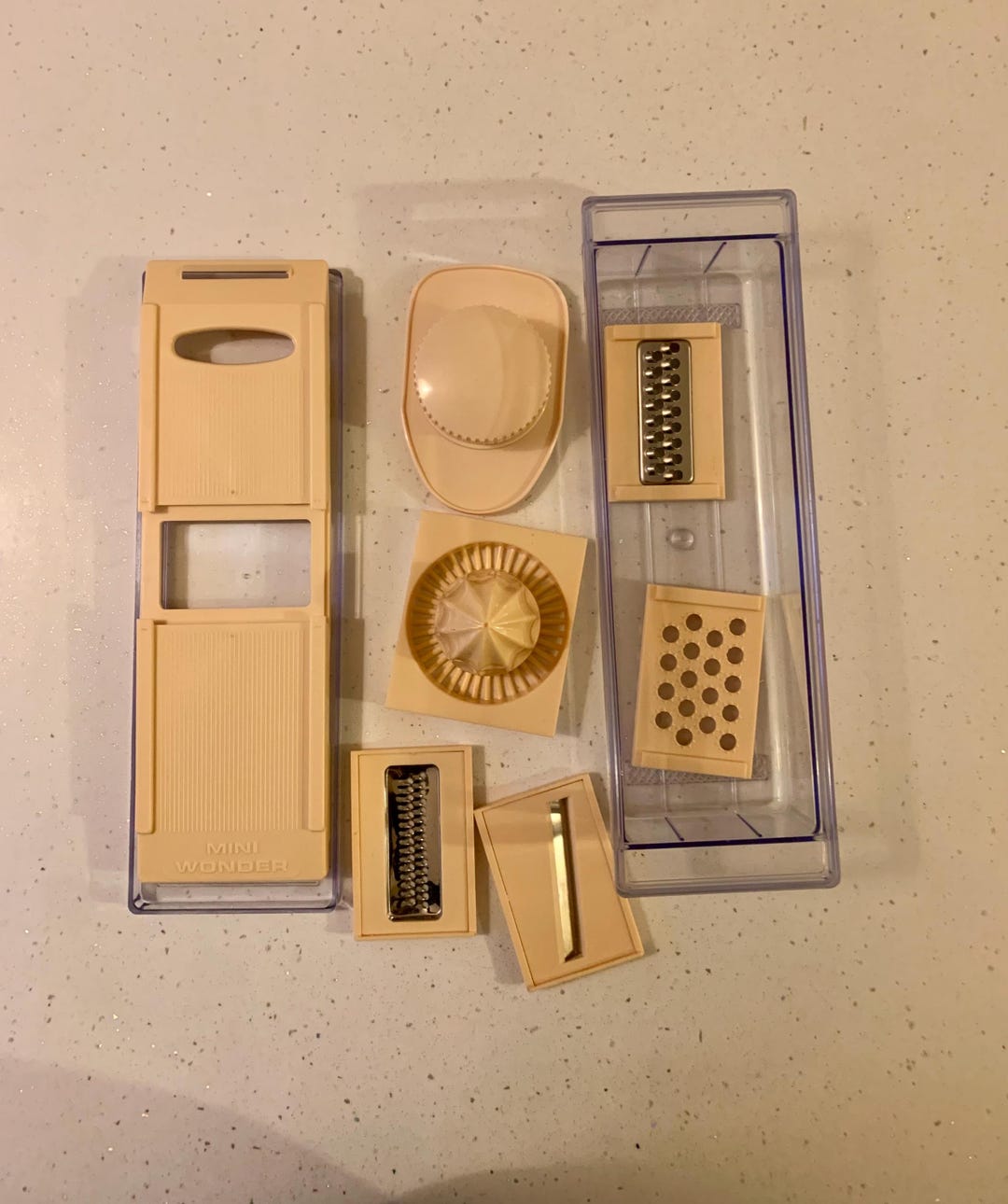 Vintage Mini Wonder Kitchen Slicer, Grater & Juicer Set - Etsy