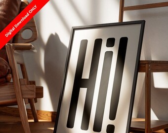 Hehe Digital Print Printable Artwork for Home Decor - Etsy