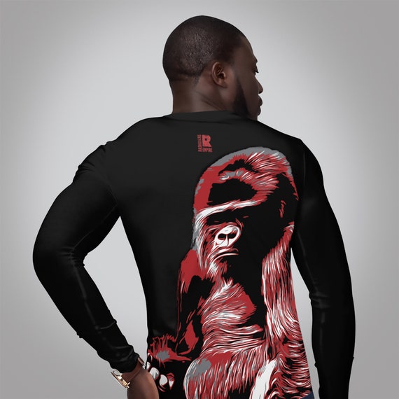 Men's Gorilla BJJ Surfing Rash Guard - Etsy