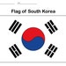 South Korean Flag Coloring Sheet, Korean Activity File, Png, Jpeg ...