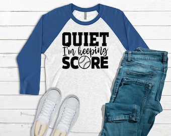 Baseball Score Keeper Shirt - Etsy