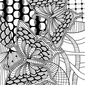 20 Zen Coloring Pages for Stress Relief - Etsy