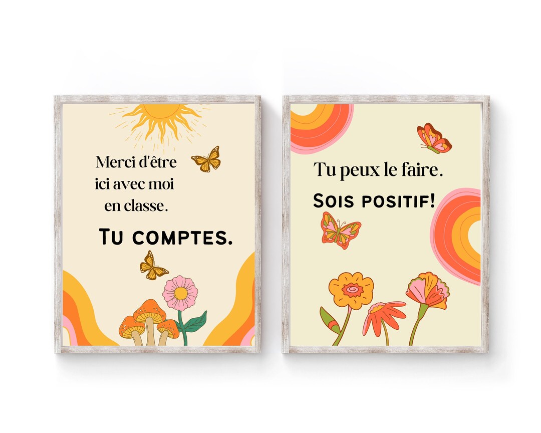 French Posters / Classroom Decor / Français - Etsy