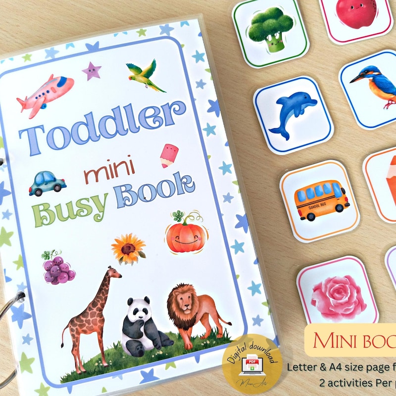 Busy Book for 2 Year Old - Etsy