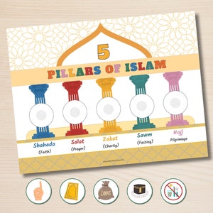 Discover Islam Interactive Pillars of Islam Activity Kit for Kids - PDF ...