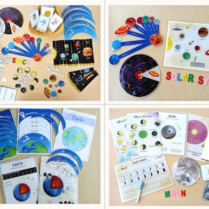 Busy Book Bundle 4in1, First Busy Book, Math Alphabet & Solar System ...