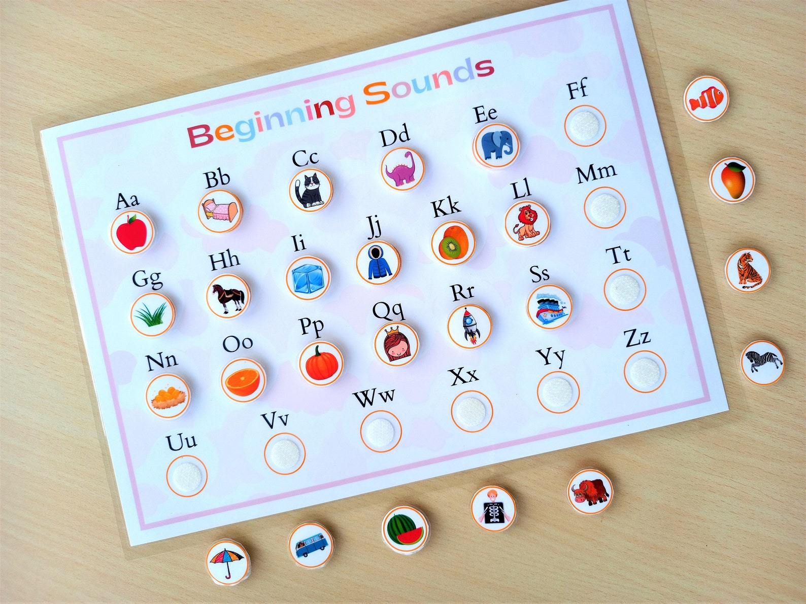 Alphabet Busy Book ABC Quiet Book Toddle Learning Binder - Etsy