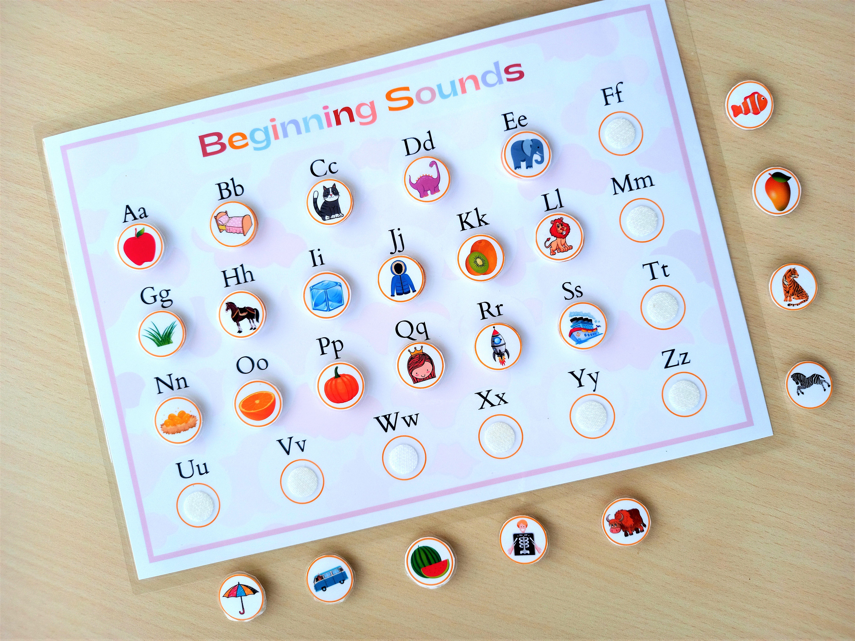 Alphabet Busy Book ABC Quiet Book Toddle Learning Binder - Etsy