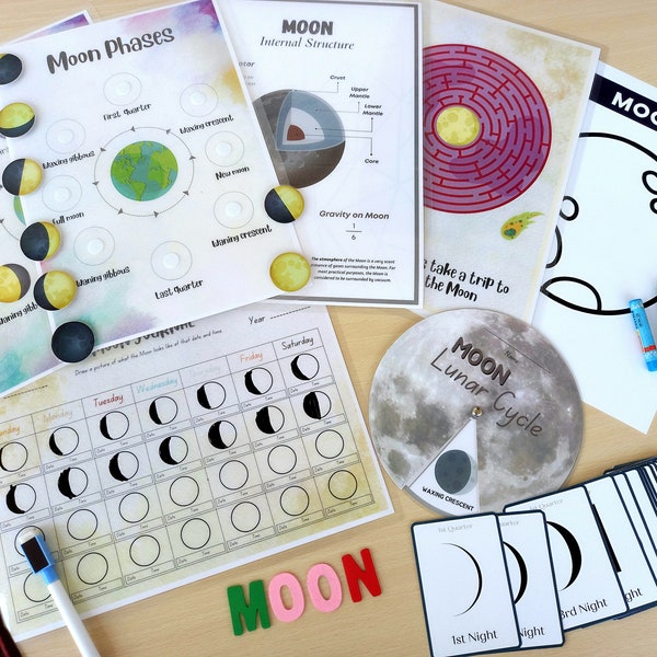 Moon Journal - Etsy