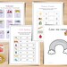 Printable Worksheets Bundle Alphabet Tracing Color - Etsy