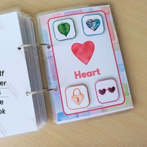 Shapes Mini Busy Book: Montessori Learning Toy (printable) - Etsy