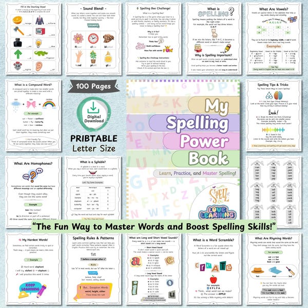 Spelling - Etsy