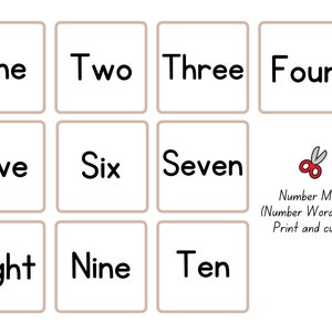 Preschool Math Activity Counting With a Dinosaur Theme 1-10 Number ...