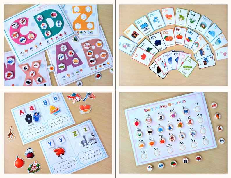 Busy Book Bundle 4in1 First Busy Book Math Alphabet & Solar - Etsy