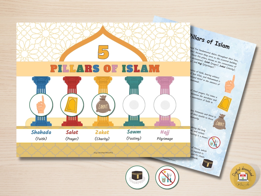 Discover Islam Interactive Pillars of Islam Activity Kit for Kids - PDF ...