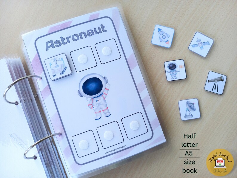 Community Helper Mini Busy Book: Professions Activity (PDF) - Etsy