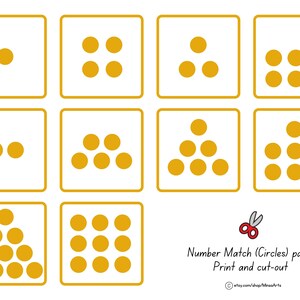 Preschool Math Activity Counting With a Dinosaur Theme 1-10 Number ...