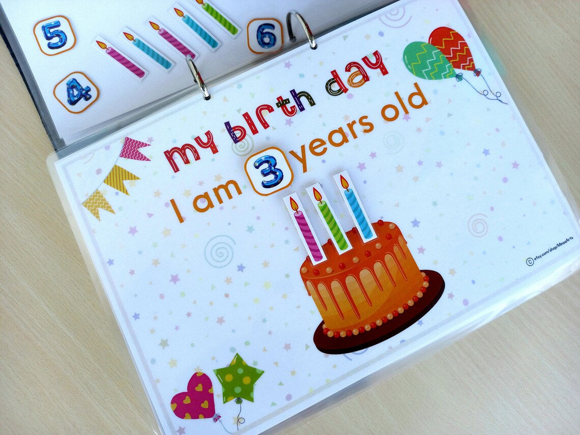 My First Busy Book Toddler Learning Binder Folder Preschool - Etsy