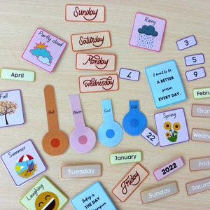 Daily Morning Board, Preschool Circle Time Morning Board, Feeling ...