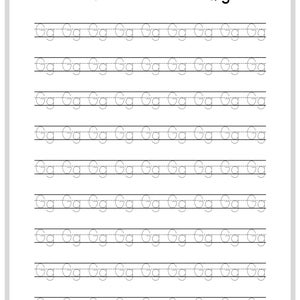 Printable Alphabet Letters Tracing 26 PDF Pages, ABC Practice ...