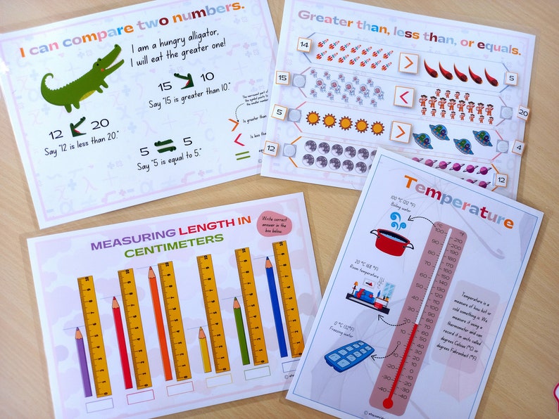 Math Busy Book Kindergarten Math Activities Learning Busy - Etsy