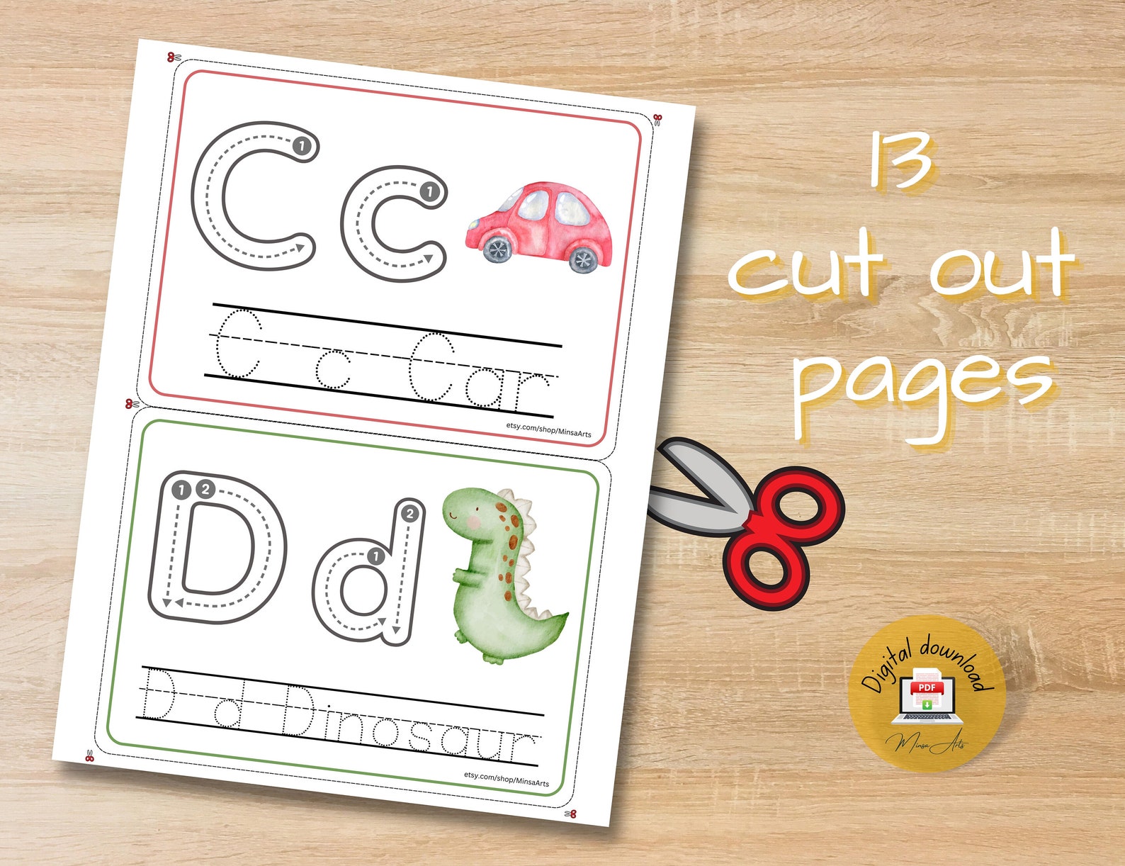 Alphabet Play Doh Printable Mats | Preschool ABC Playdough Activity for ...