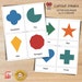 Shapes Flashcards for Kids Learn Basic Geometry Toddler Educational ...