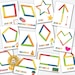 Colorful Popsicle Sticks PRINTABLE 12 Visual Cards for Toddlers ...