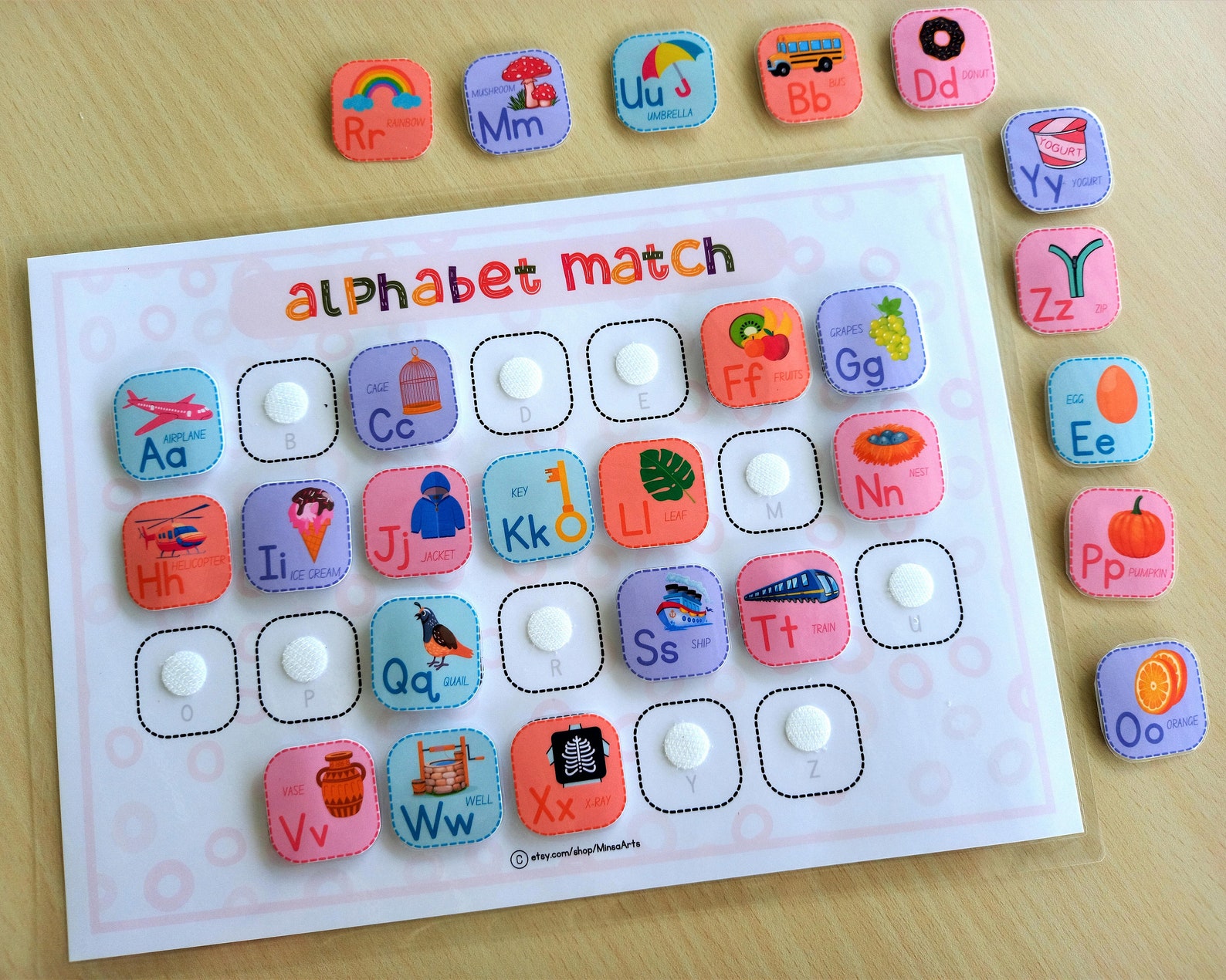 My First Busy Book Toddler Learning Binder Folder Preschool - Etsy