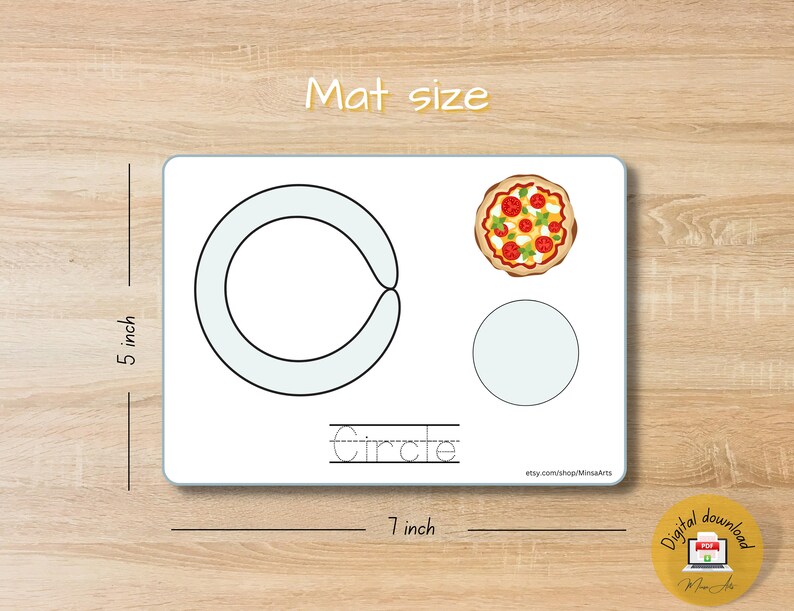 Printable Shapes Play Dough Mats for Kids Playdough Toddler Activity ...