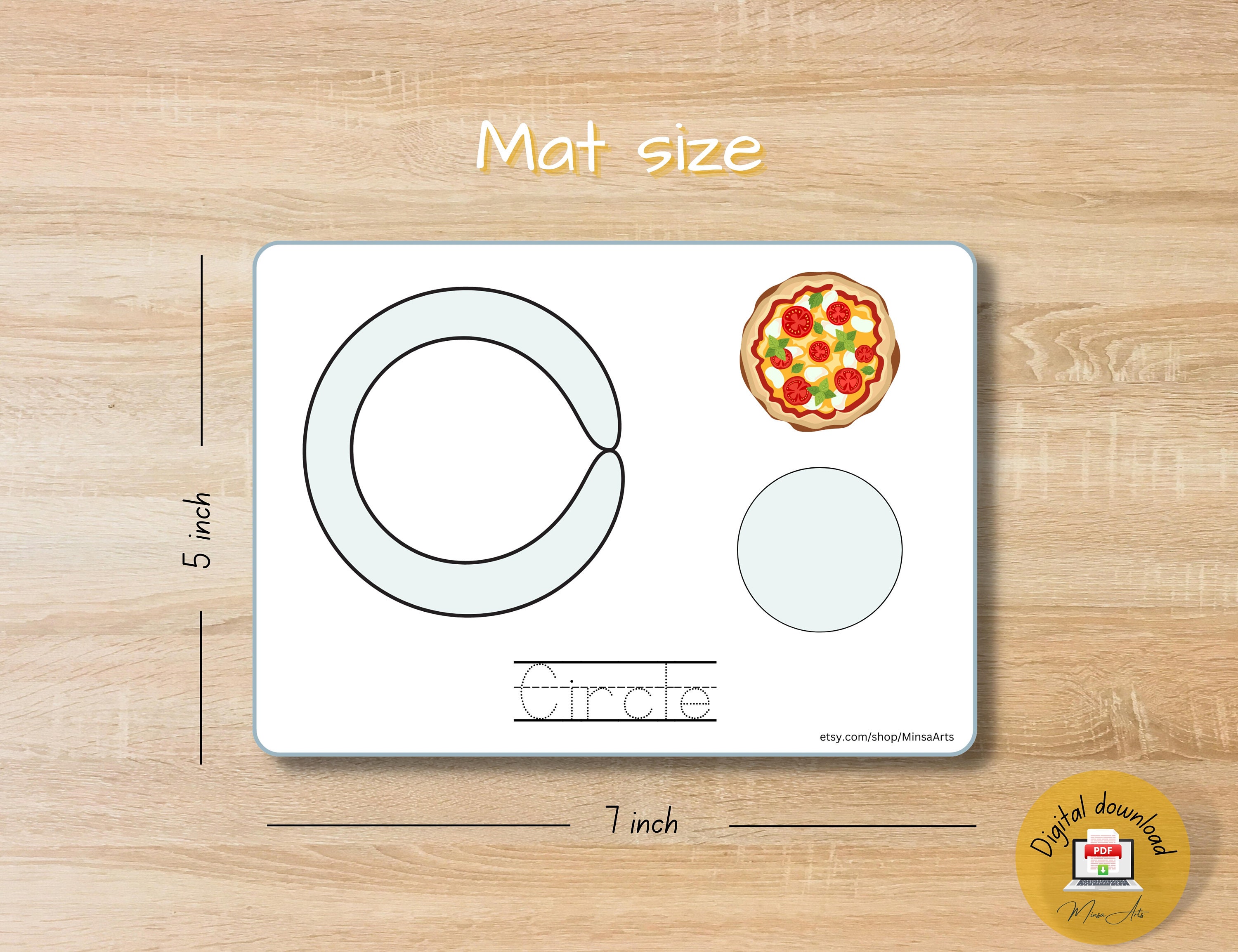 Printable Shapes Play Dough Mats for Kids Playdough Toddler Activity ...