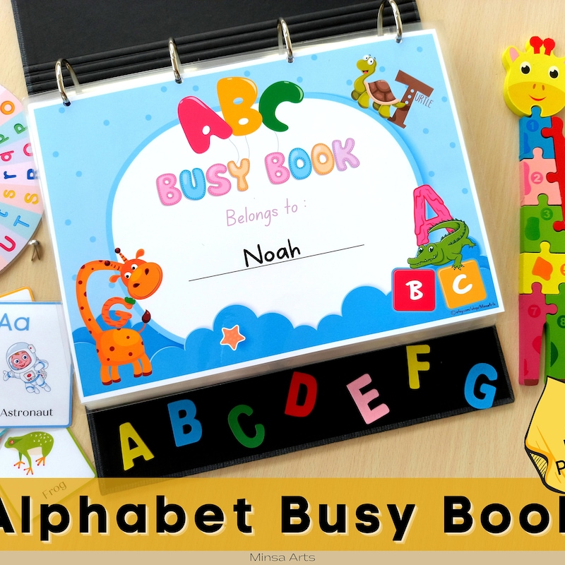 Quiet Busy Book - Etsy