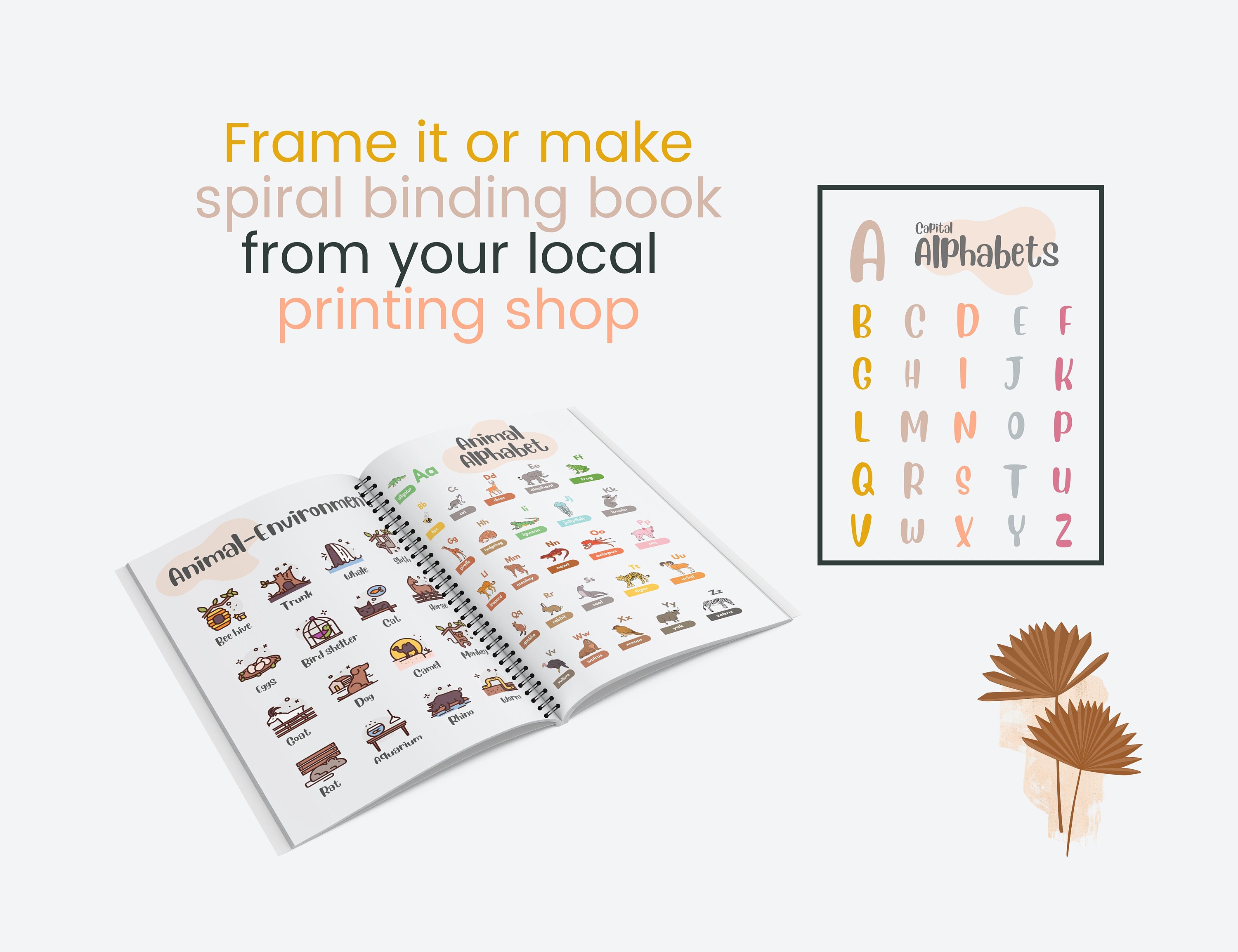 Set of 36 Educational Posters Home School Printables | Etsy