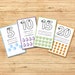 Numbers Flashcards 1-20 With Tracing, Preschool Counting Cards ...