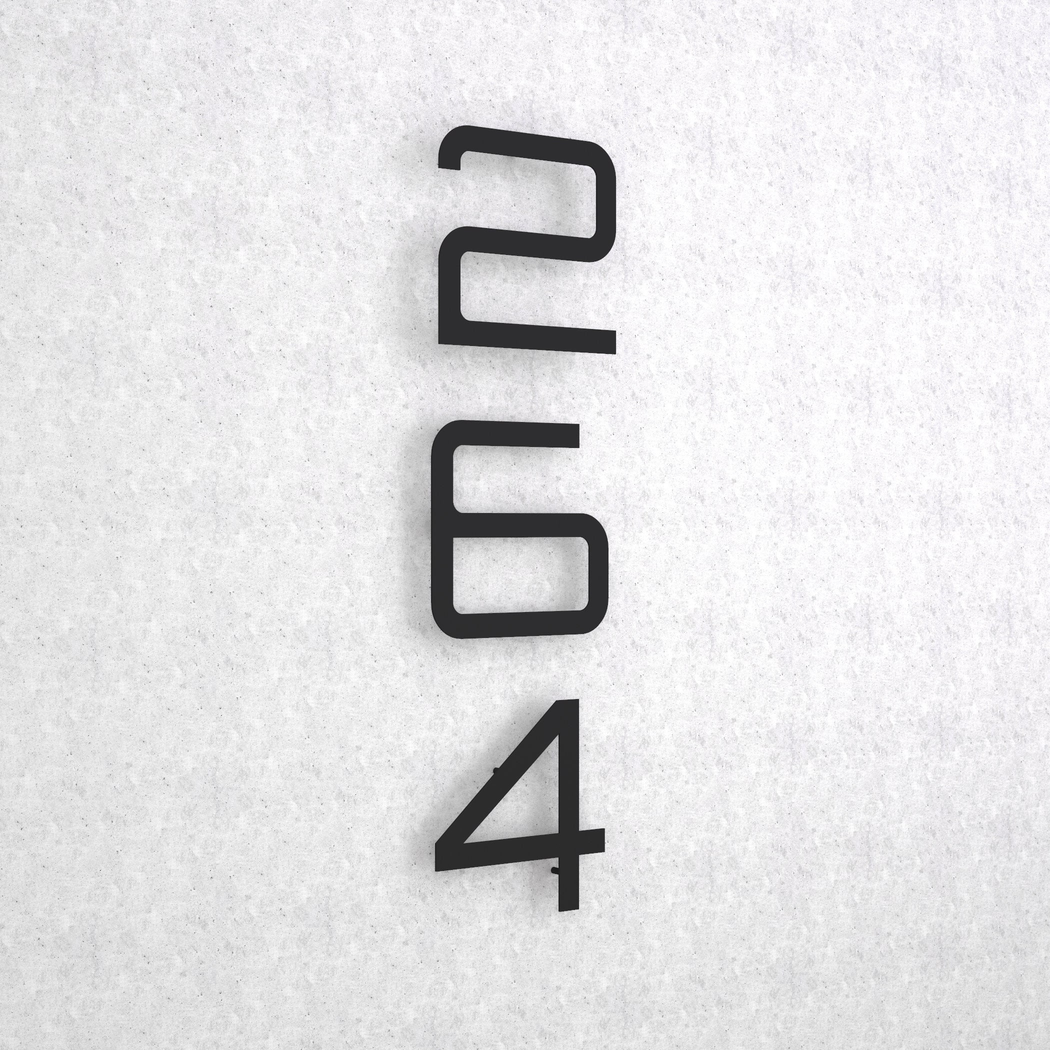 Números de casa modernos minimalistas números de dirección y - Etsy México