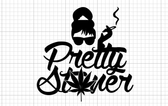 Pretty Stoner Svg 420 Svg Pretty Cannabis Svg 420 Marijuana Svg ...