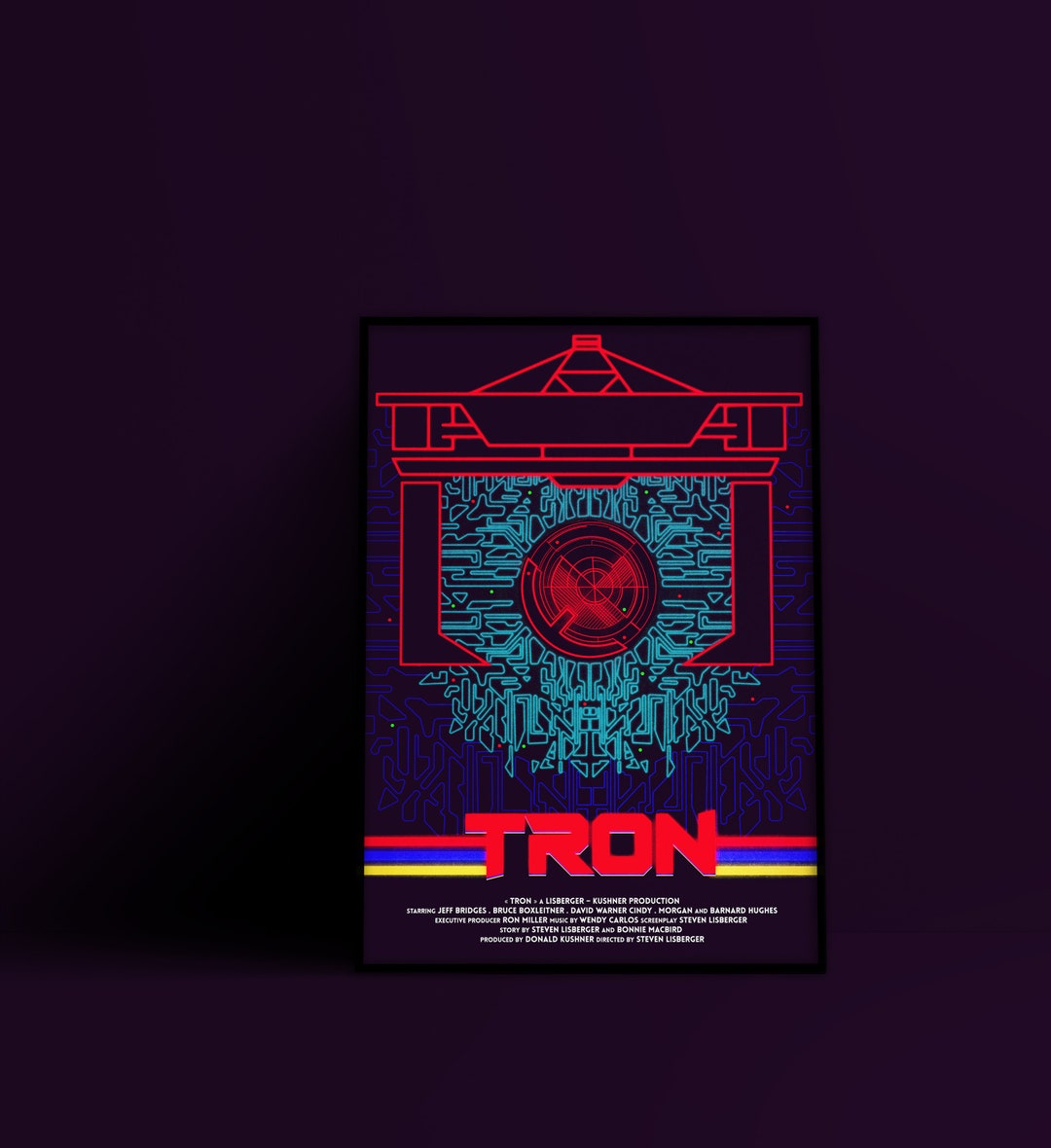 TRON // Alternative Movie Poster - Etsy