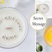 Secret Message Candle, Custom Candles Hidden Message, Surprise Candle ...