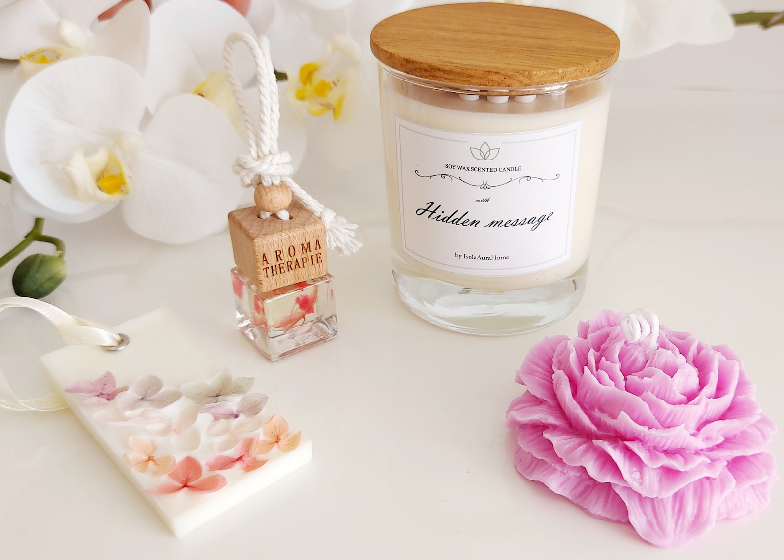 Personalized Secret Message Candle Gift Box Hidden Message - Etsy UK