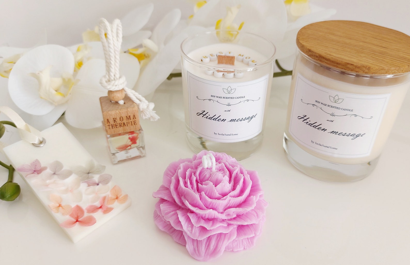 Personalized Secret Message Candle Gift Box Hidden Message - Etsy UK