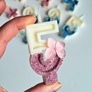 Custom Birthday Candles Letters & Numbers for Cake Topper ...