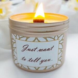 Secret Message Candle Custom Candles Hidden Message Surprise | Etsy