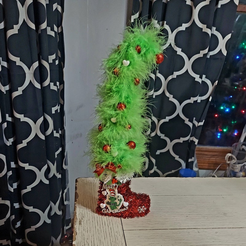 Grinch Tree Toppers - Etsy