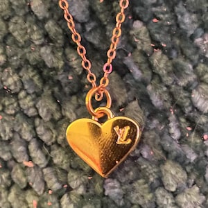 Louis Vuitton Necklace Etsy