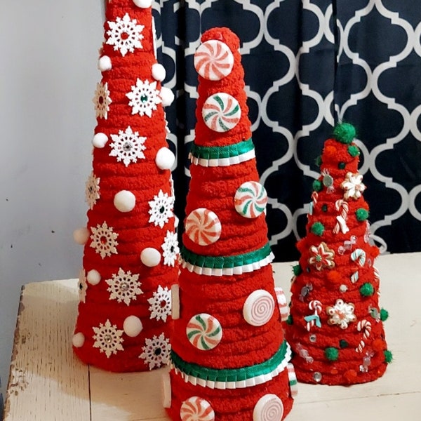 Christmas Cone Trees - Etsy